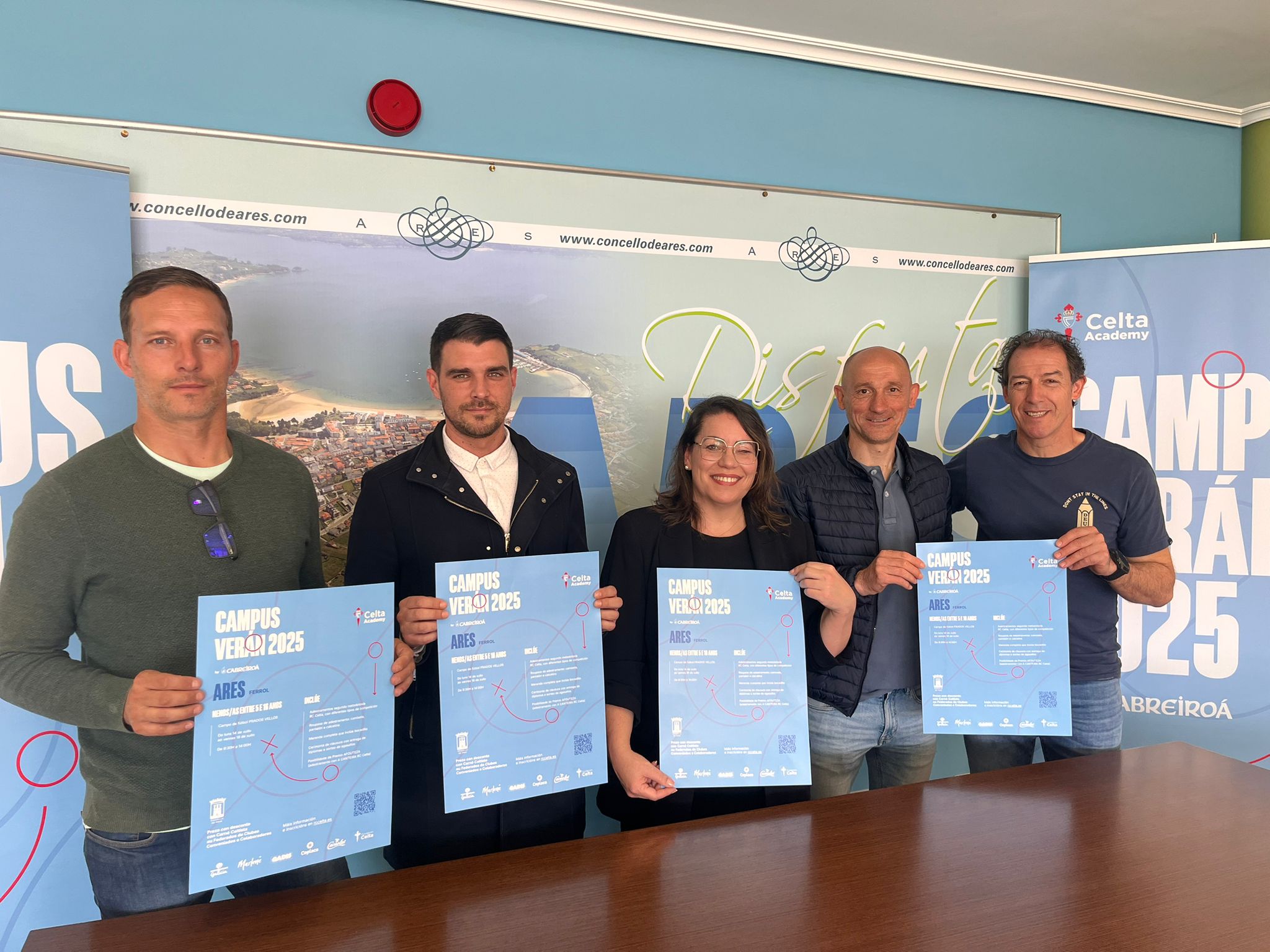 El Campus de Fútbol de Verano de la Fundación Celta regresa a Ares este ...