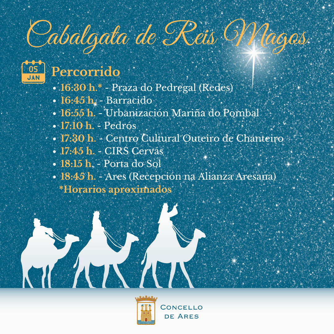 Visita real en Ares: os Reis Magos estarán na vila o vindeiro 5 de ...